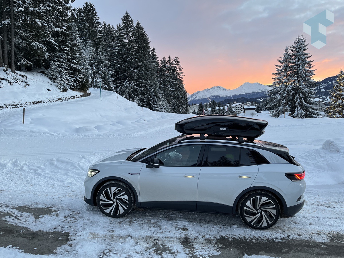 Dachbox fürs Elektroauto im Test: Thule Motion XT L - Technikblog