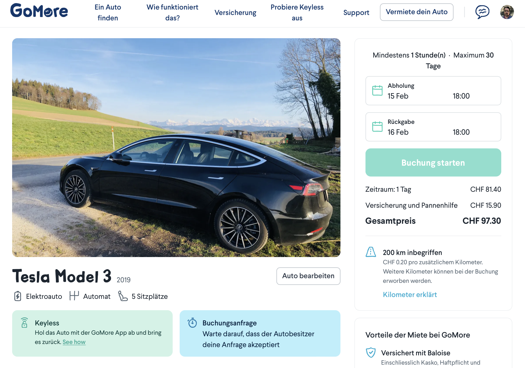 Privates Carsharing im Vergleich: Vermieten über 2em oder Gomore ...