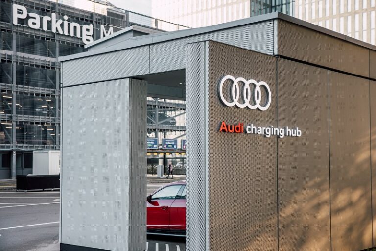 Audi eröffnet charging hub in Zürich - Technikblog